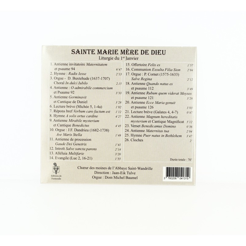 CD Sainte Marie Mère de Dieu